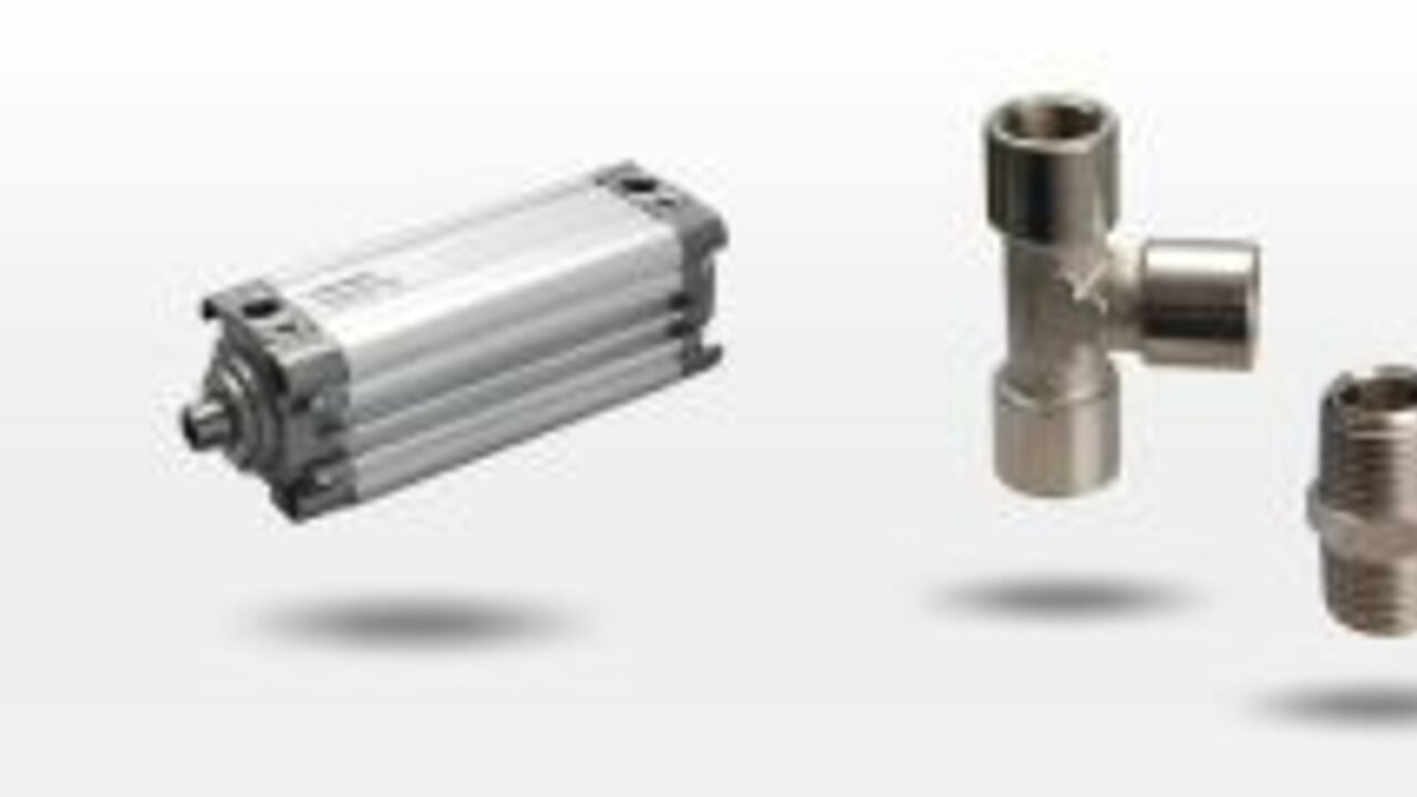 Pneumatics - Valves, cylinders for automation - BMT